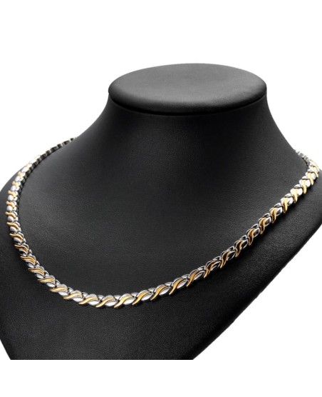 Collier magnétique 46 aimants puissant Néodyme - Adonis